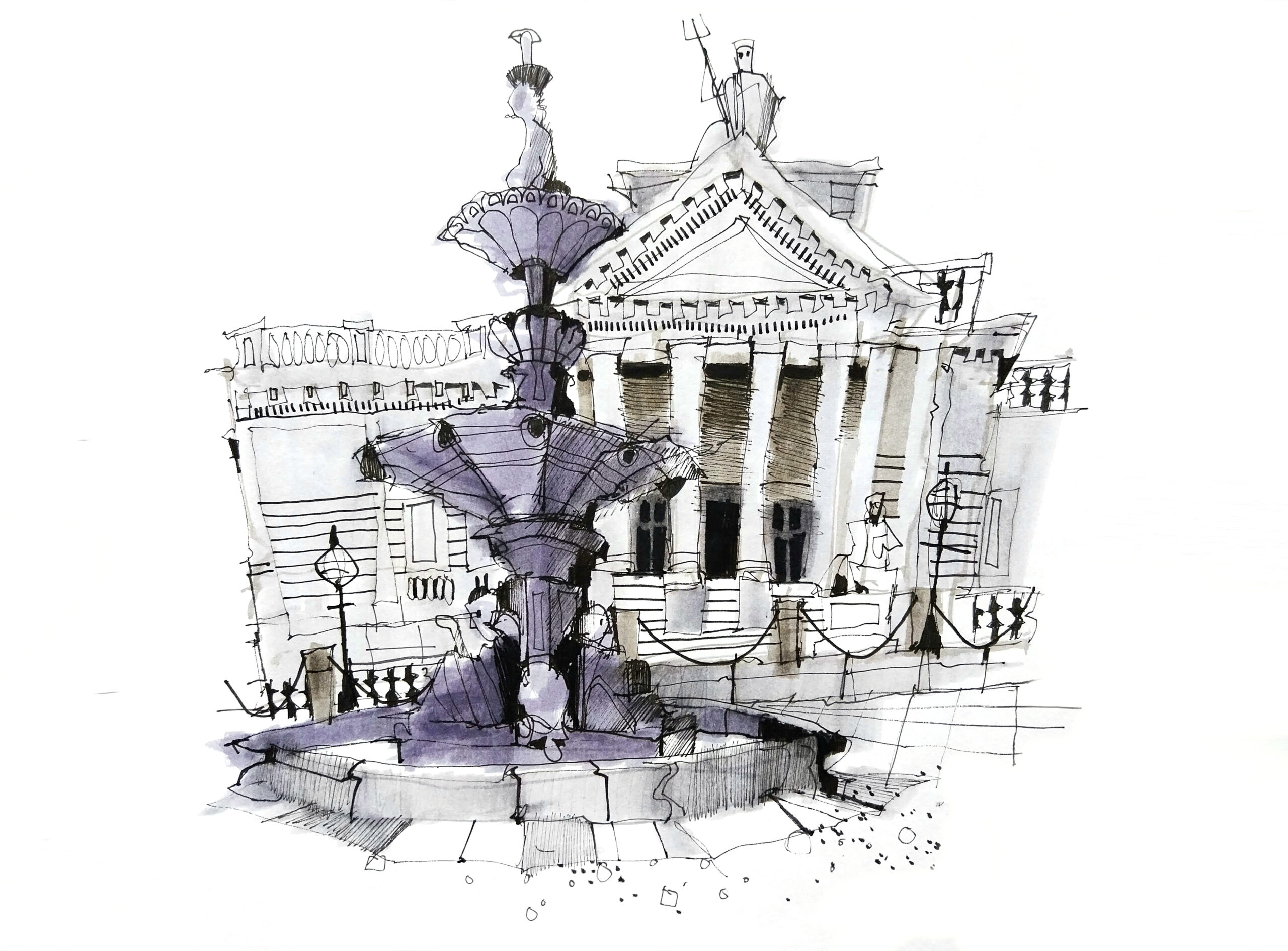 Learn Urban Sketching with Ian Fennelly | Urban Sketch Course